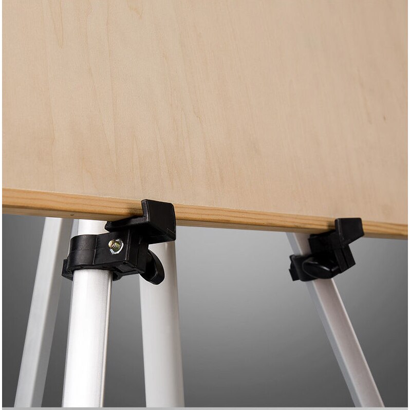 Sevalet portabil, reglabil cu manivela, negru, cu geanta de transport ...