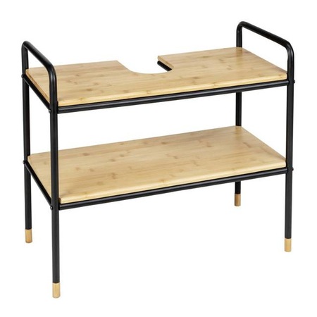 Dulap pentru lavoar, 70 x 60 x 33, 5 cm, blat din bambus, Loft, WENKO ...