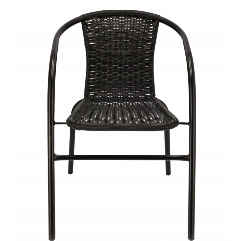 Scaun pentru terasa/balcon Negru - eMAG.ro