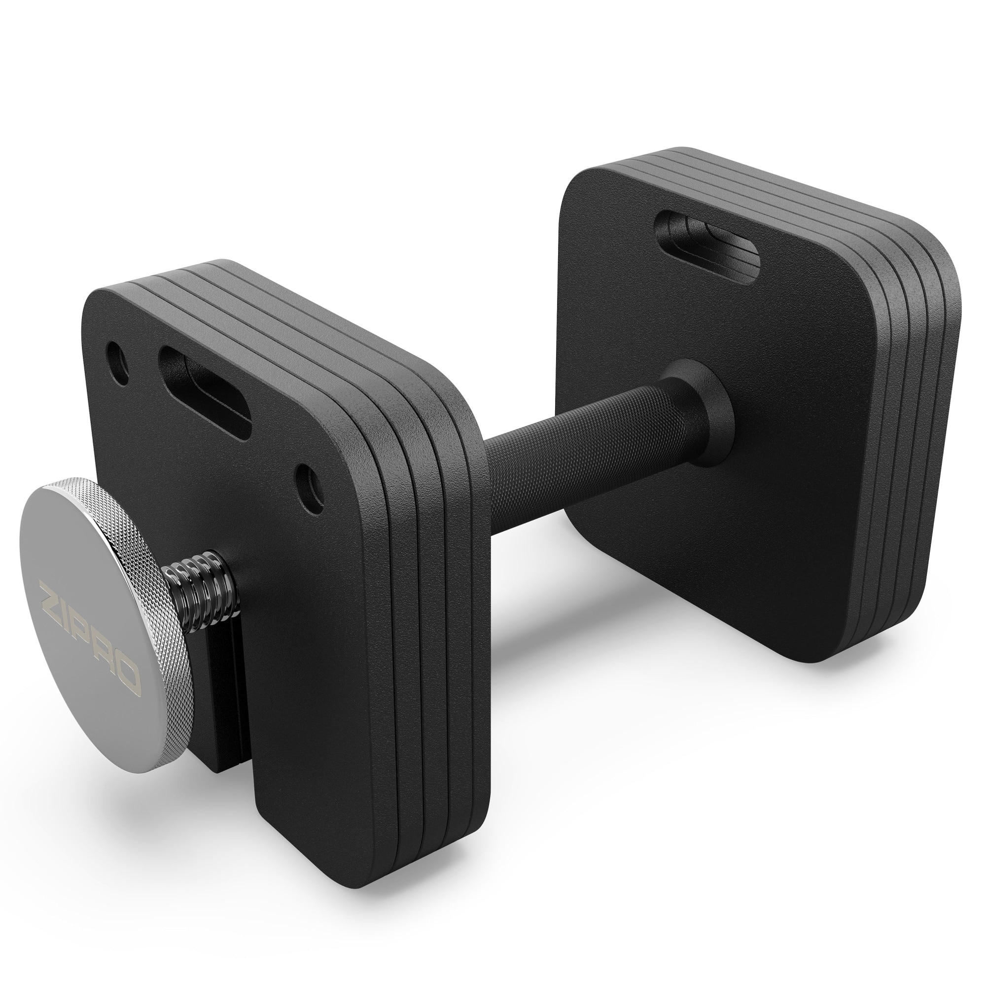 Set gantere reglabile Zipro SQUARE, Otel, 24kg - eMAG.ro