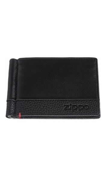 Портфейл Zippo от естествена кожа, RFID защита на картата, метална ...