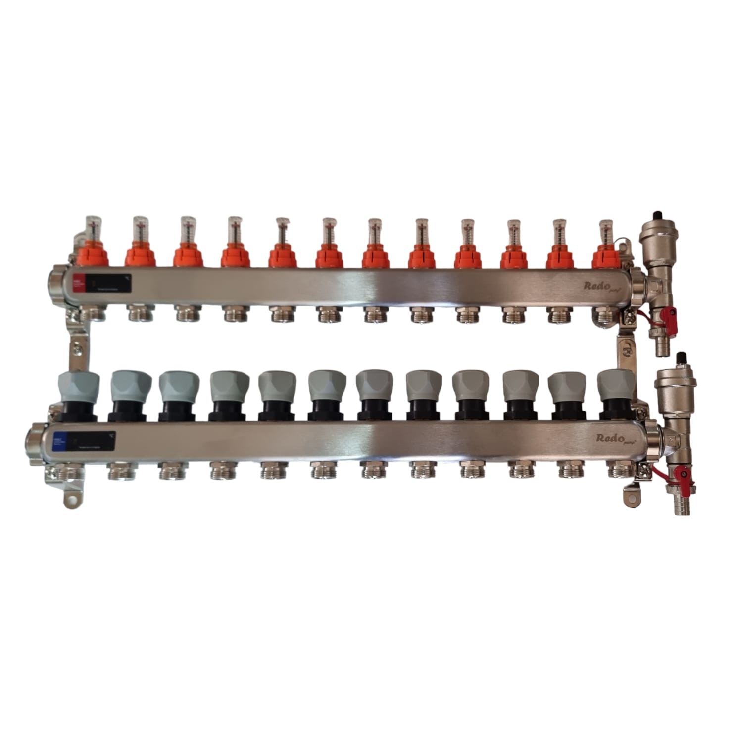 Set distribuitor inox 1"10 Cai cu debimetru - eMAG.ro