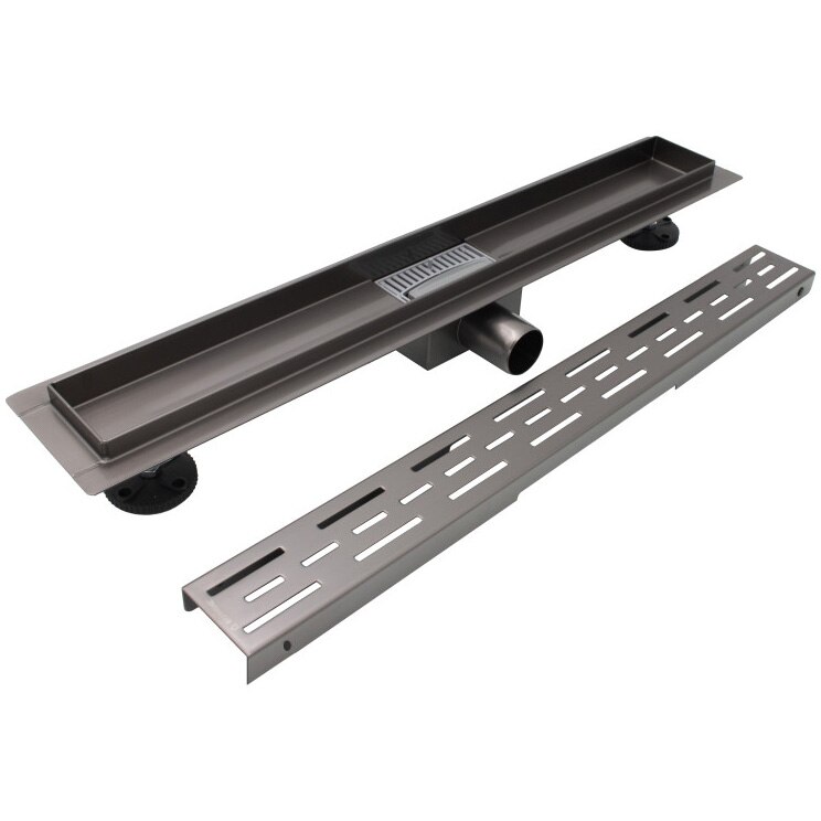 Rigola Ermetiq Classic Gray VEN-S607AG, picioare reglabile pe inaltime ...