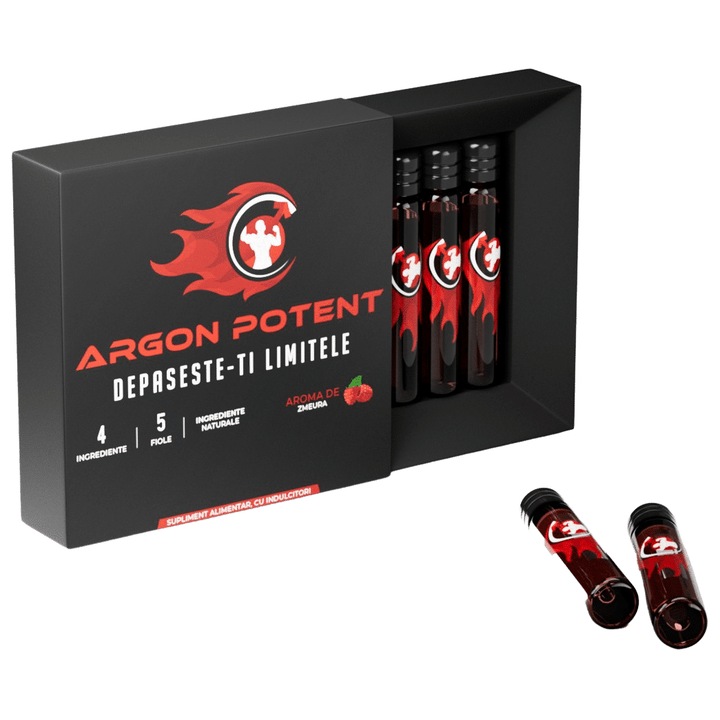 Supliment Pentru Potenta, Argon Potent Fiole, Erectie SI Ejaculare ...