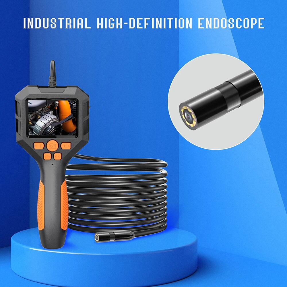 Camera endoscop, E-Kam, 10 m, 8 mm, Negru - eMAG.ro