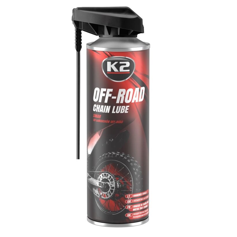 Spray lant K2 OFF-ROAD CHAIN LUBE 500ml - eMAG.ro