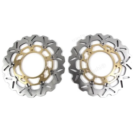 Discuri frana motor, ARASHI, flotante, design unda, dispersare rapida ...