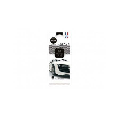 Odorizant auto Aroma Car Prestige Card Black - eMAG.ro
