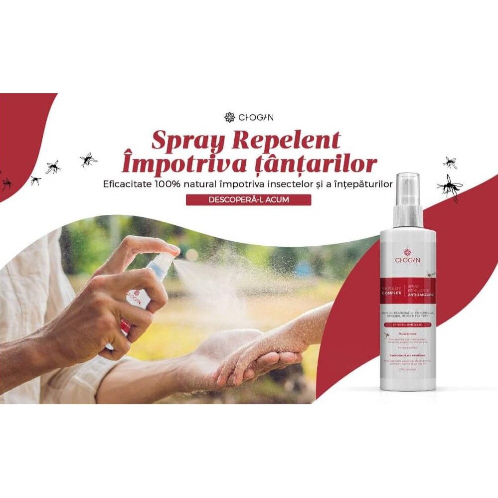 Spray impotriva tantarilor, Chogan, 150 ml - eMAG.ro