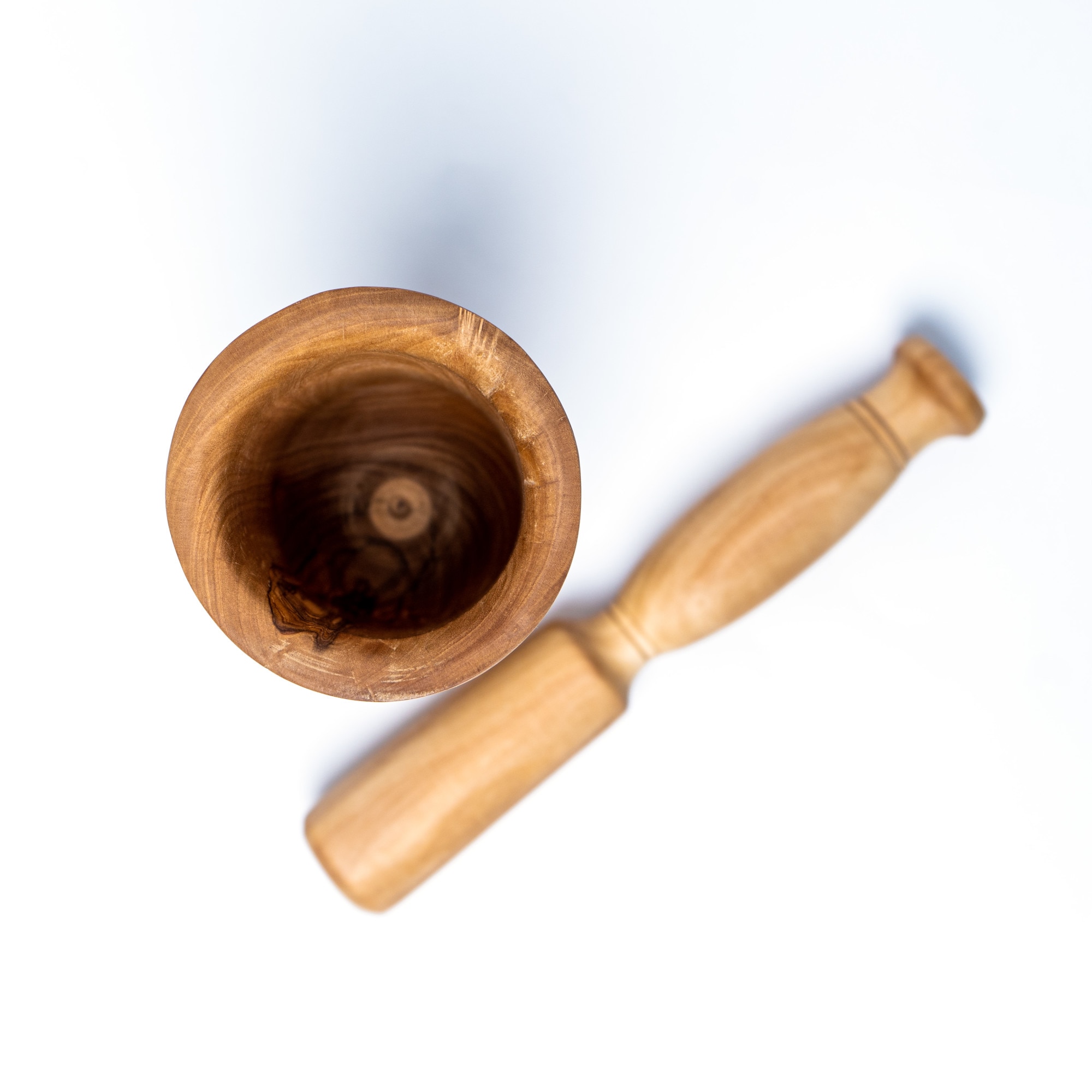 Mojar cu pistil Podgor din lemn de maslin 14 x 8 cm - eMAG.ro