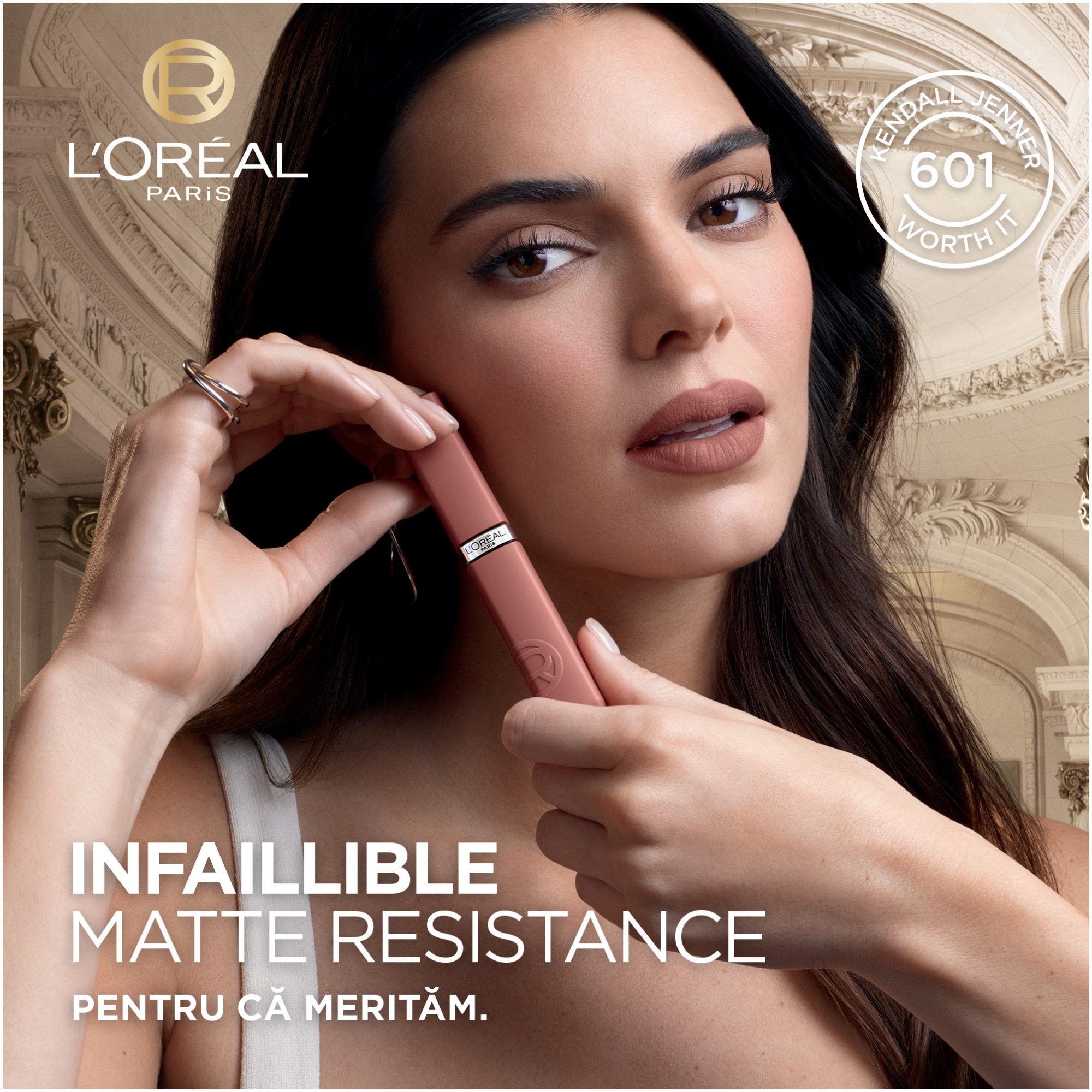 Ruj lichid mat, rezistent la transfer L'Oreal Paris Infaillible Matte ...