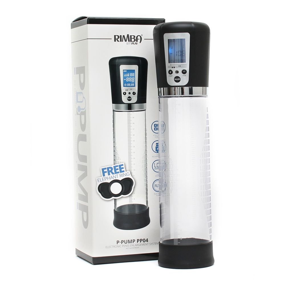 Pompa pentru penis Rimba, USB, 4 niveluri de aspiratie, marire penis ...