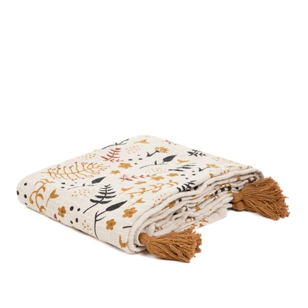 Patura TASO cu model bej 130x170 cm HOMLA - eMAG.ro