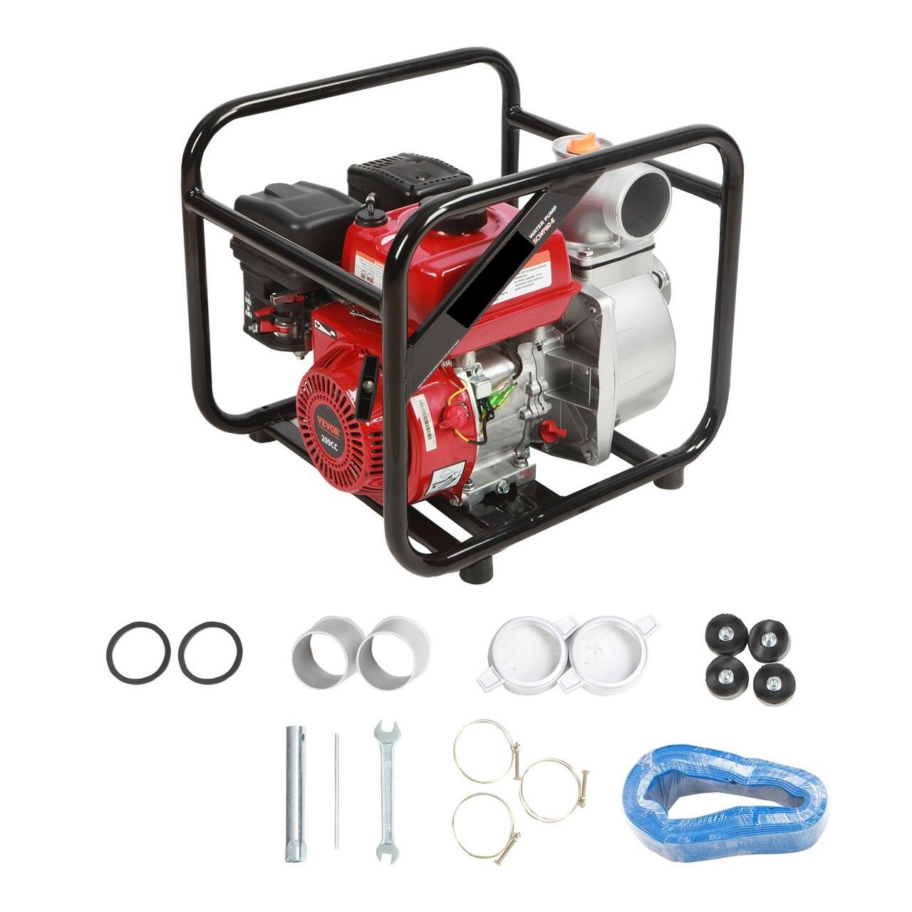 Motopompa pentru apa murdara, benzina 4 timpi, putere 7 CP, iesire 3 ...