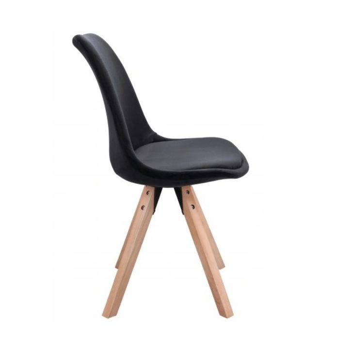 Scaun Scandinav, S1 Negru - eMAG.ro