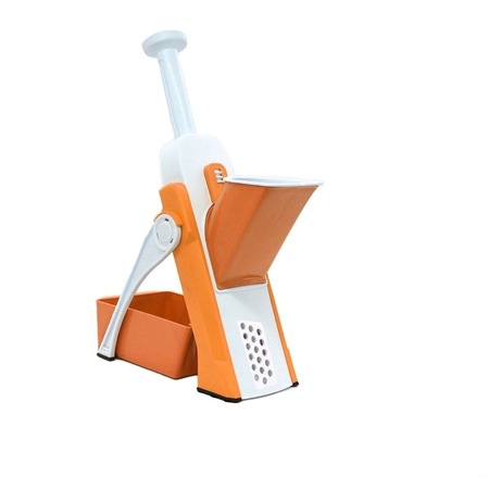 Razatoare tip mandolina, manuala, pentru fructe si legume, alb ...