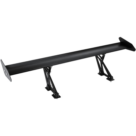 Aripa Spoiler GT VEVOR, Aluminiu Usor, Aerodinamic, Negru, 110cm - eMAG.ro