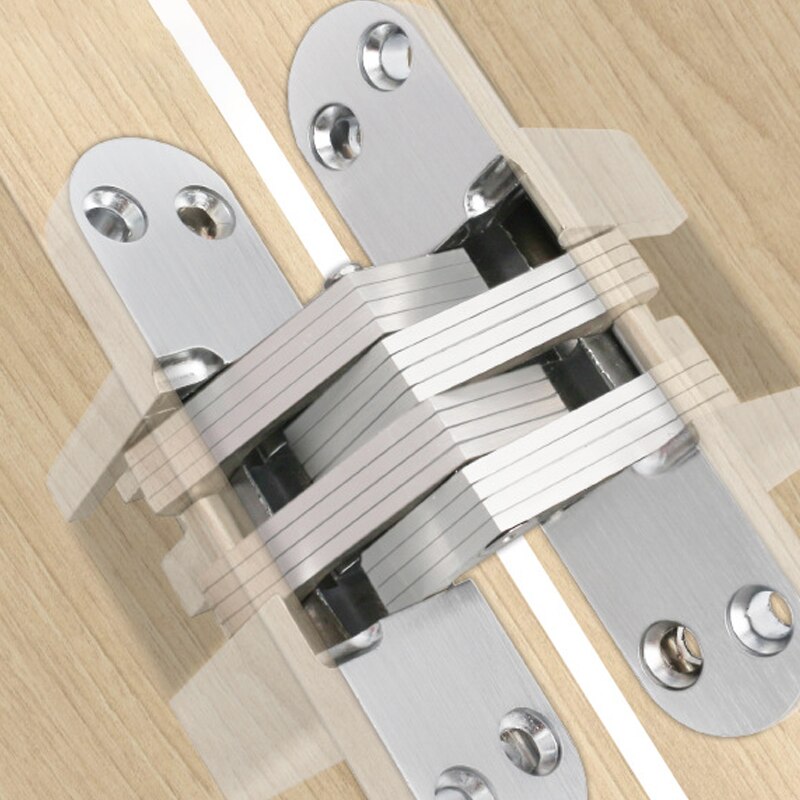 Balama pliabila pentru usa LLWL, inox, argintiu, 45x33x18mm - eMAG.ro