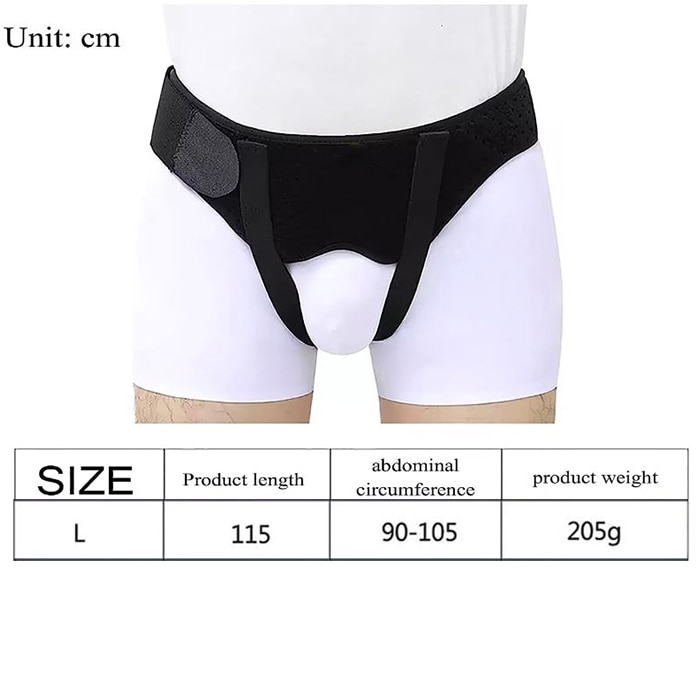 Centura Ventoo®, pentru hernie inghinala, bilaterala, cu tampoane ...