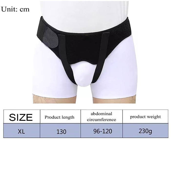 Centura Ventoo®, pentru hernie inghinala, bilaterala, cu tampoane ...