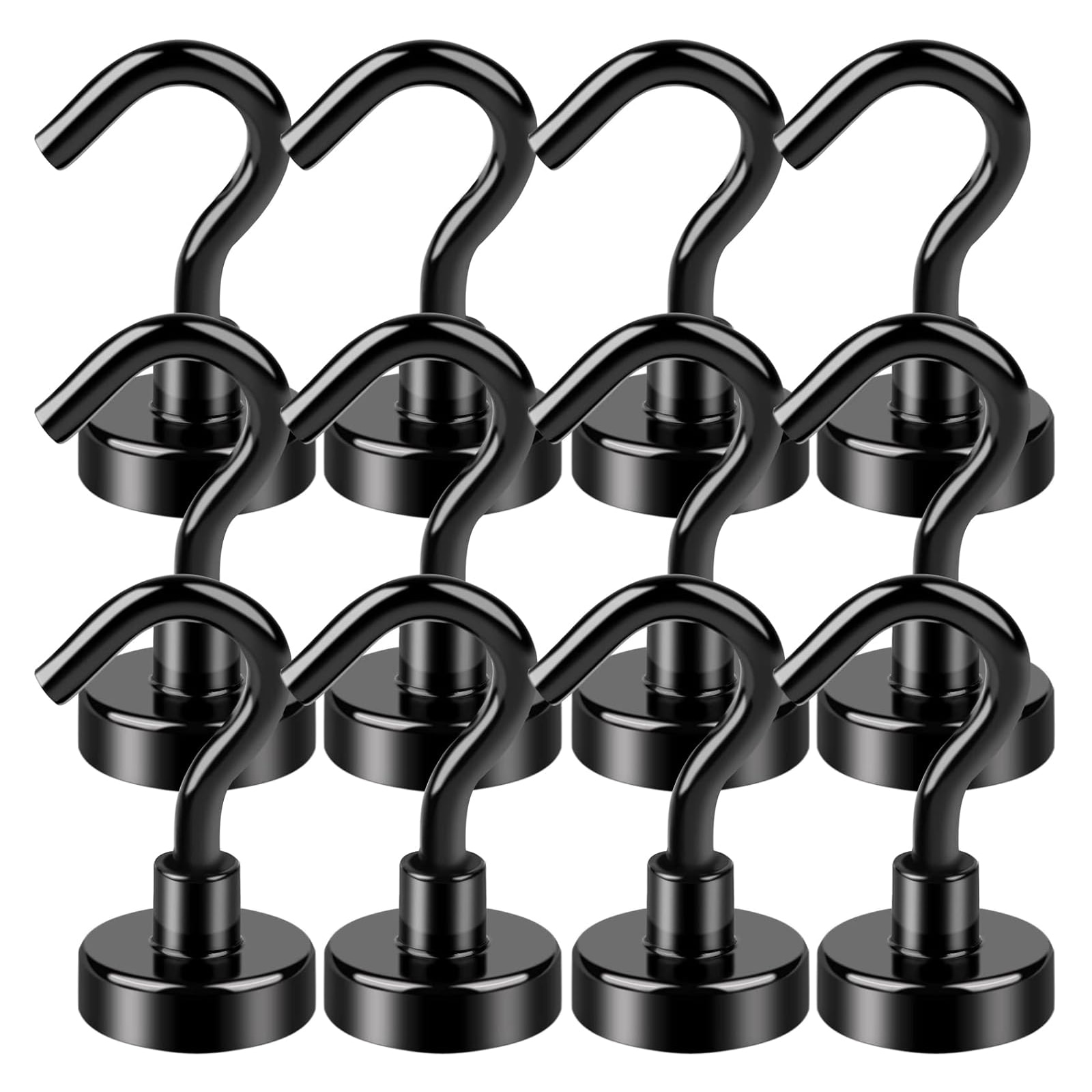 Set 12 carlige magnetice, SINBINTA, Carlige de magnet pentru frigider ...