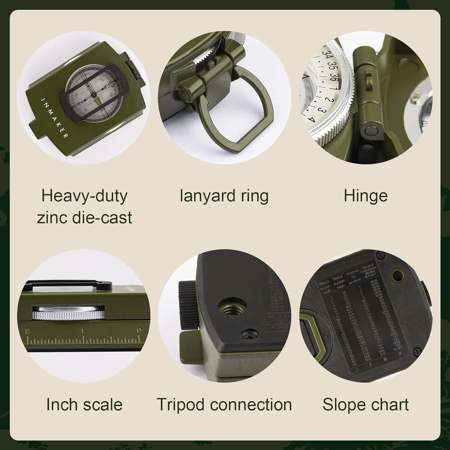Busola Militara, Multifunctionala, Tactica de Supravietuire, Nelipsita ...