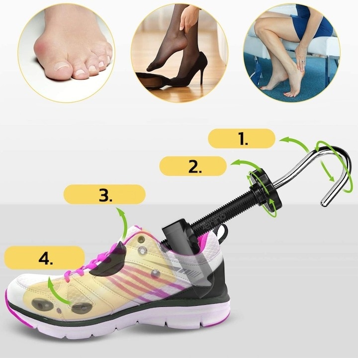 Set 2 sanuri pentru largit si alungit incaltaminte, universale ...