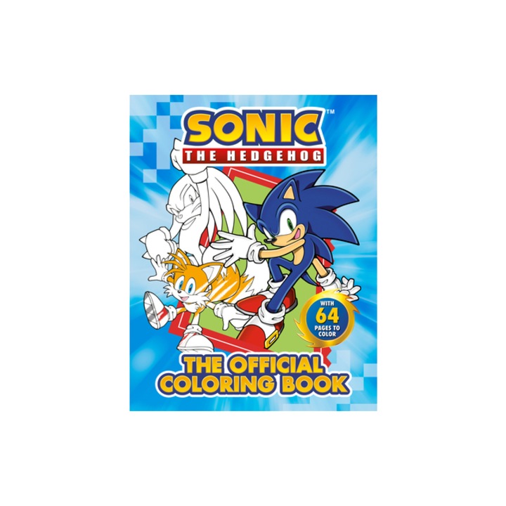 sonic x coloring book