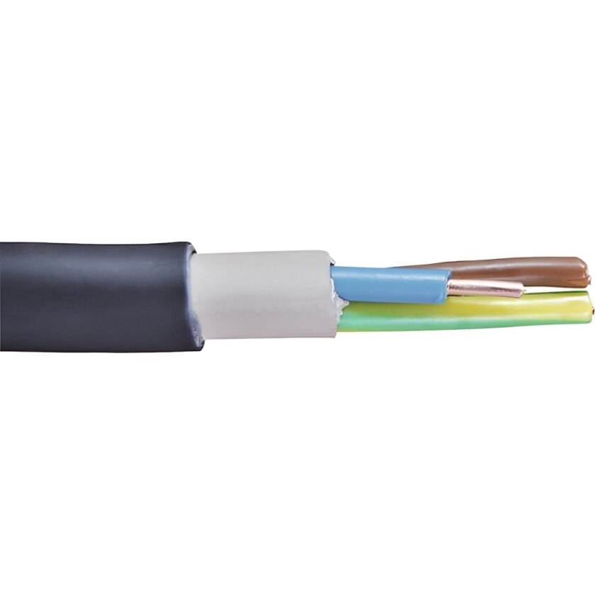 Rola 100 metri cablu electric cupru, N2XH-J, 3x2.5 mm, izolatie de ...