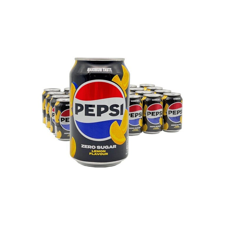 Bautura racoritoare, carbogazoasa, Pepsi Max, Lemon, bax 330 ml x 24 ...