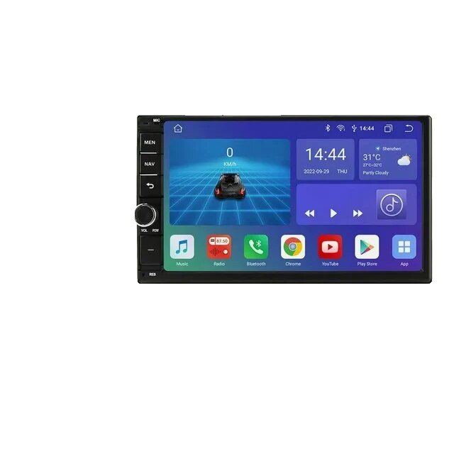 Sistem Multimedia Auto, Navigatie GPS, cu Ecran Tactil Inteligent, 7 ...