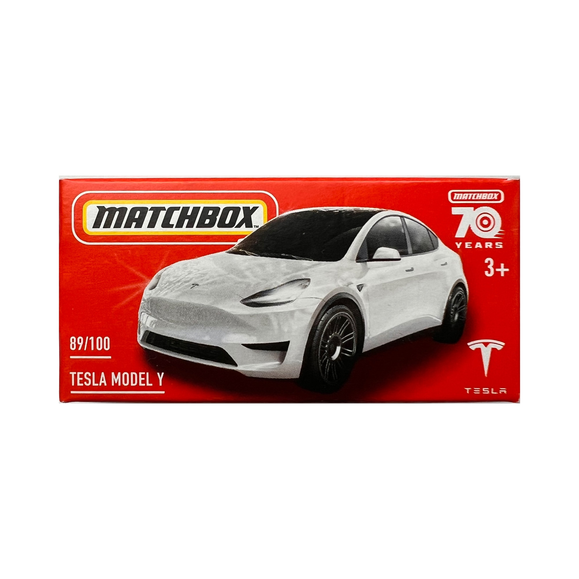 Macheta Metalica Matchbox, Tesla Model Y, 1:64, Alb - eMAG.ro