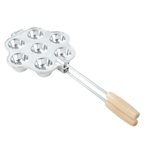 Forma 7 mini tarte, Aluminiu, 48x21x5 cm, Argintiu/Maro - eMAG.ro