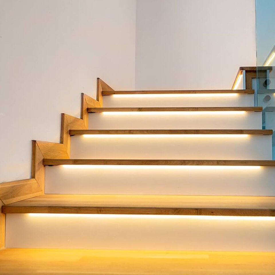 Kit Led iluminat smart pentru maxim 32 scari/trepte, Roled®, 5 Trepte ...