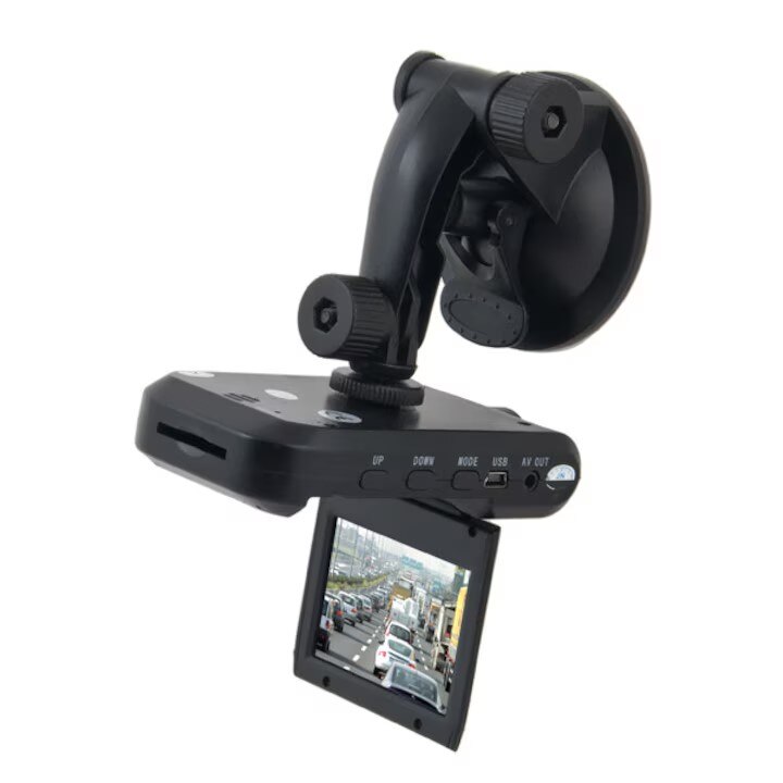 Camera video auto Full HD DVR, cu Ecran Rabatabil - eMAG.ro