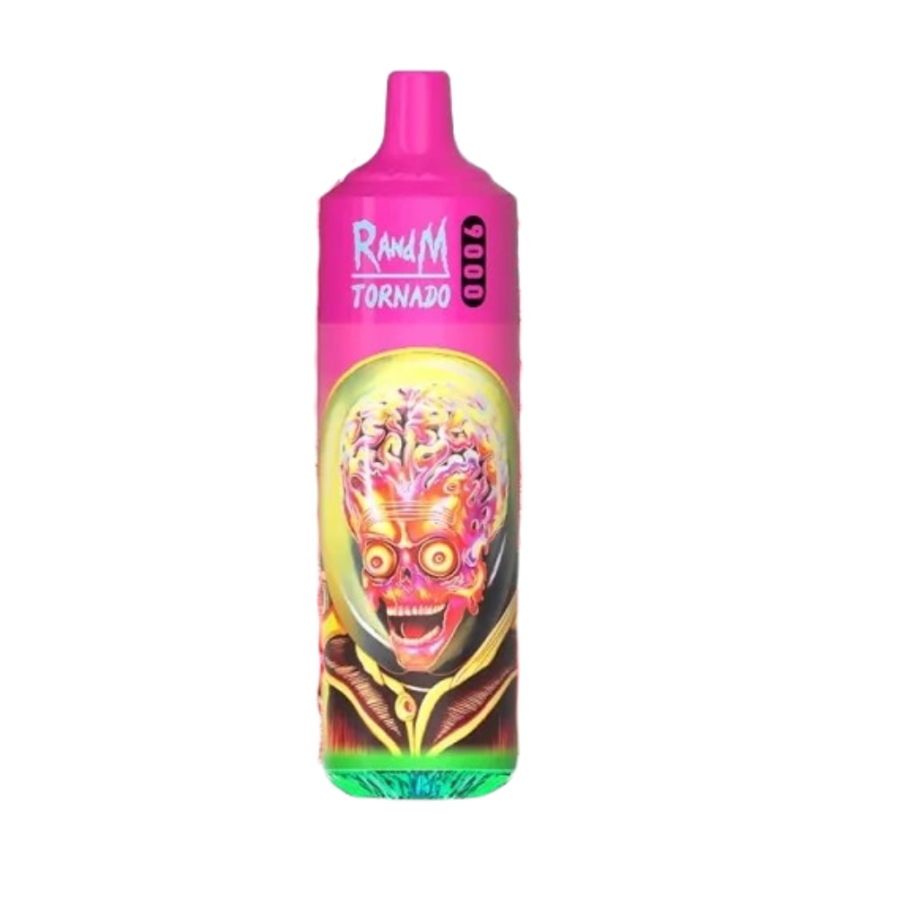 Tigara Electronica RANDM TORNADO 9000 PUFFS, Raspberry Watermelon, 0mg ...