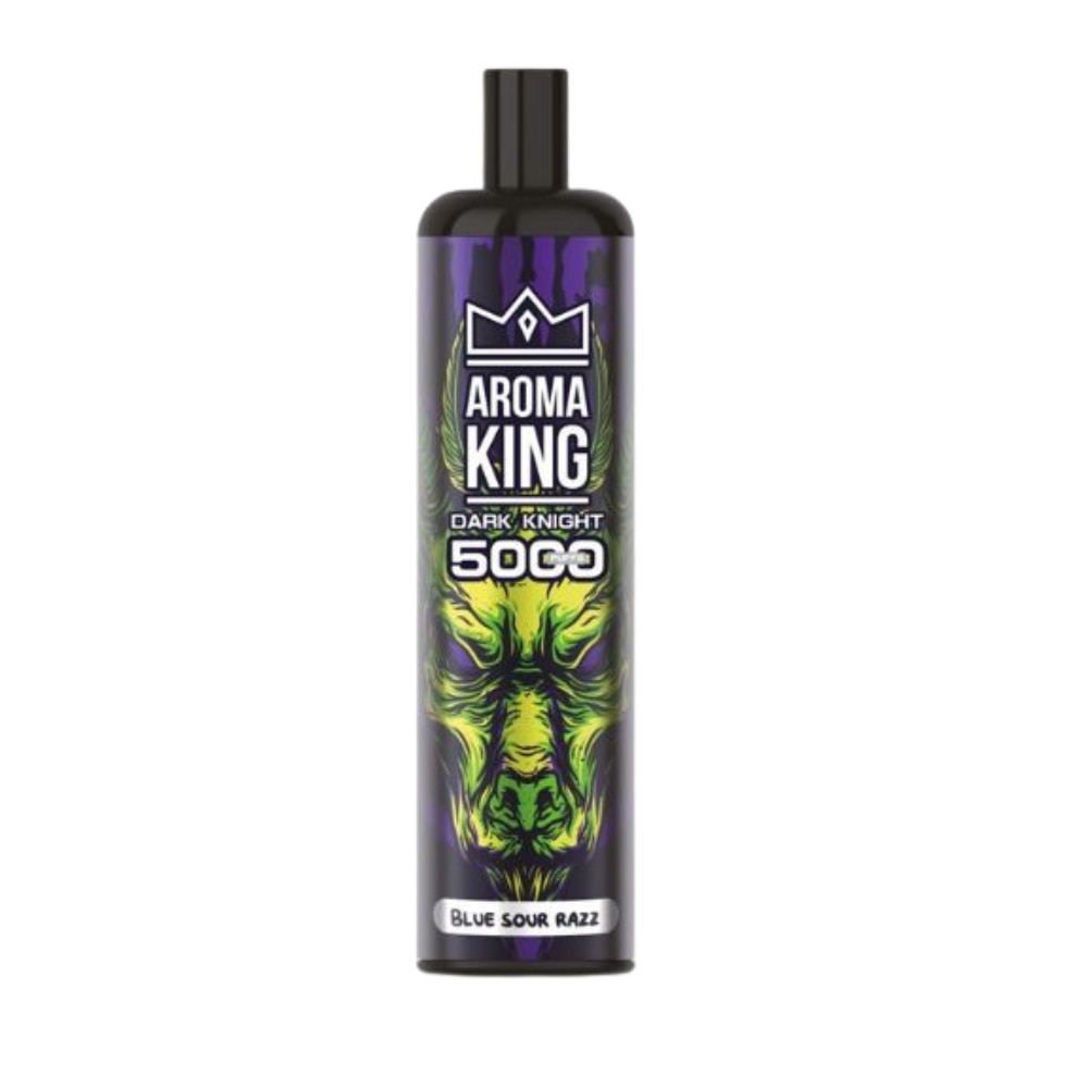 Tigara Electronica AROMA KING DARK KNIGHT 5000 PUFFS, Blue Sour Razz ...