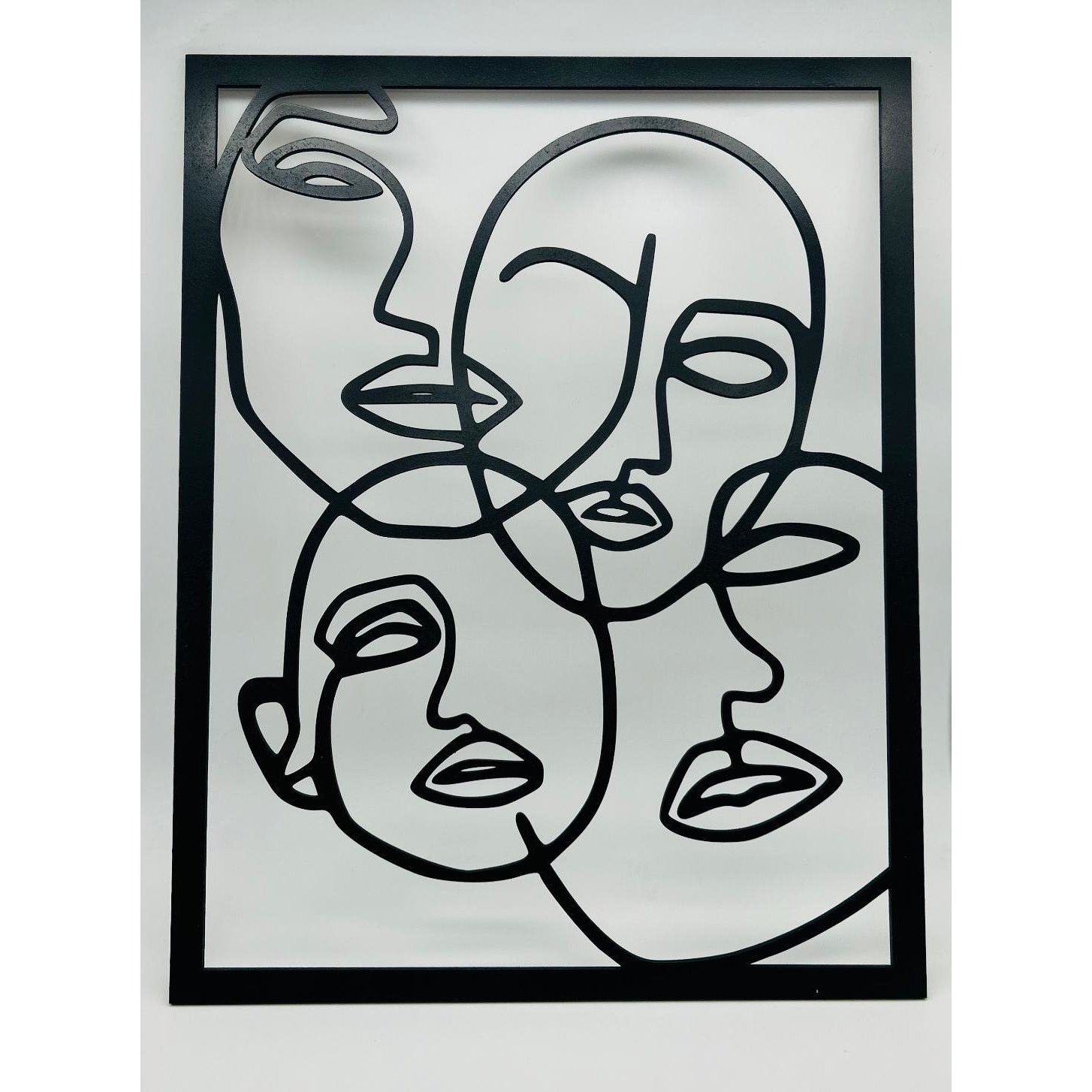 Panou Decorativ Fete Umane pentru Perete din HDF 3mm, 29 cm x 37 cm ...