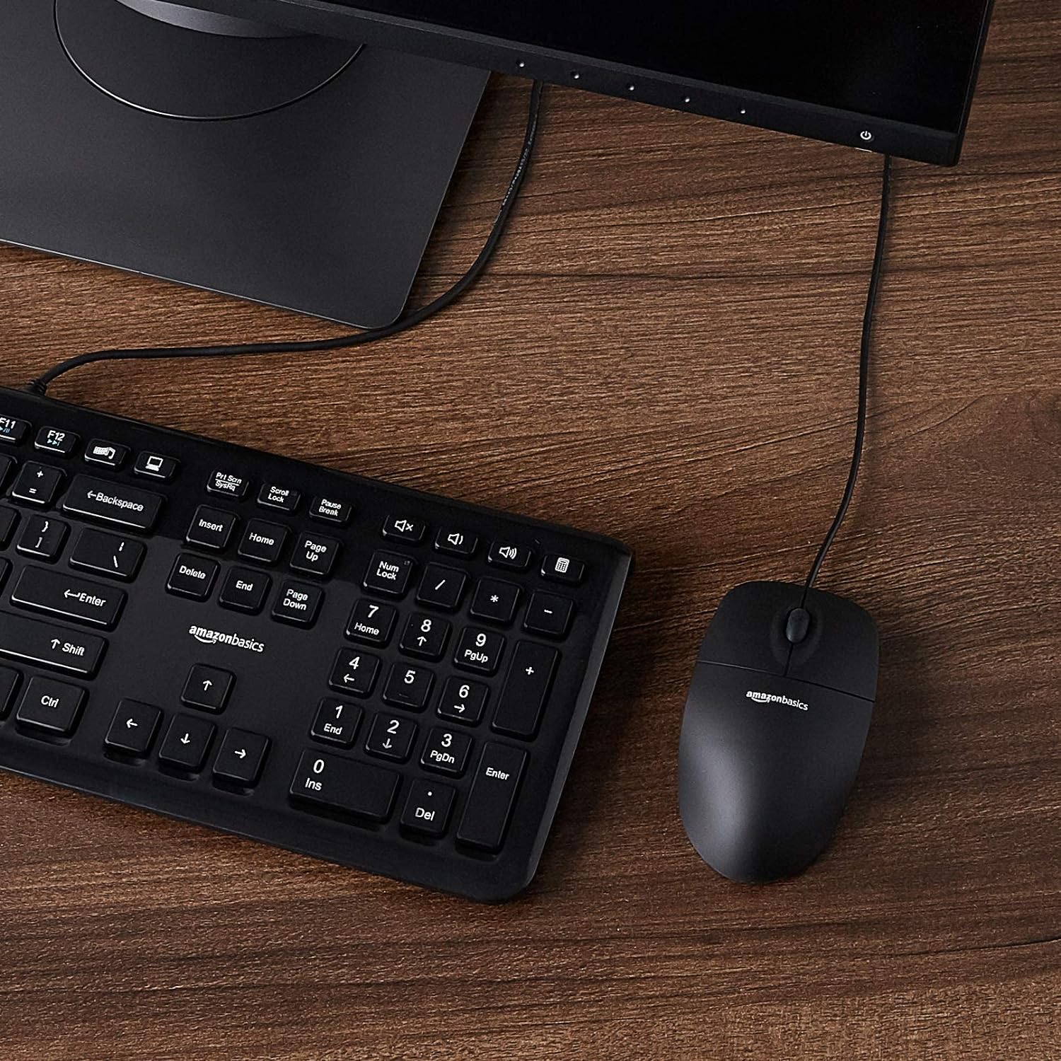 Mouse cu fir USB Amazon, Negru - eMAG.ro