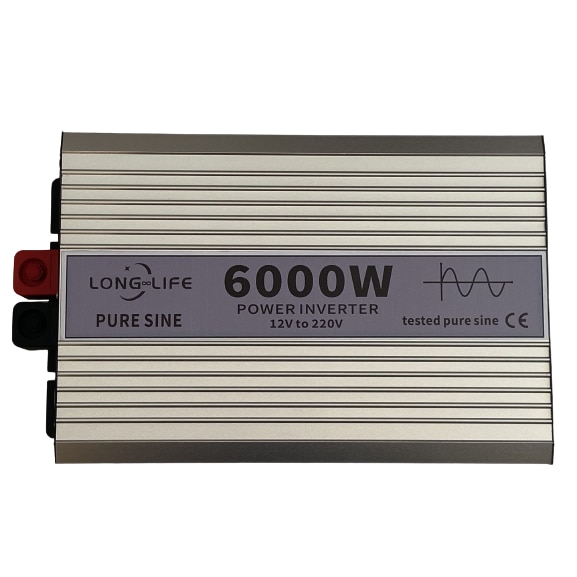 Invertor 6000 W, sinus pur, 12 V - 220 V, auto si sisteme panouri ...
