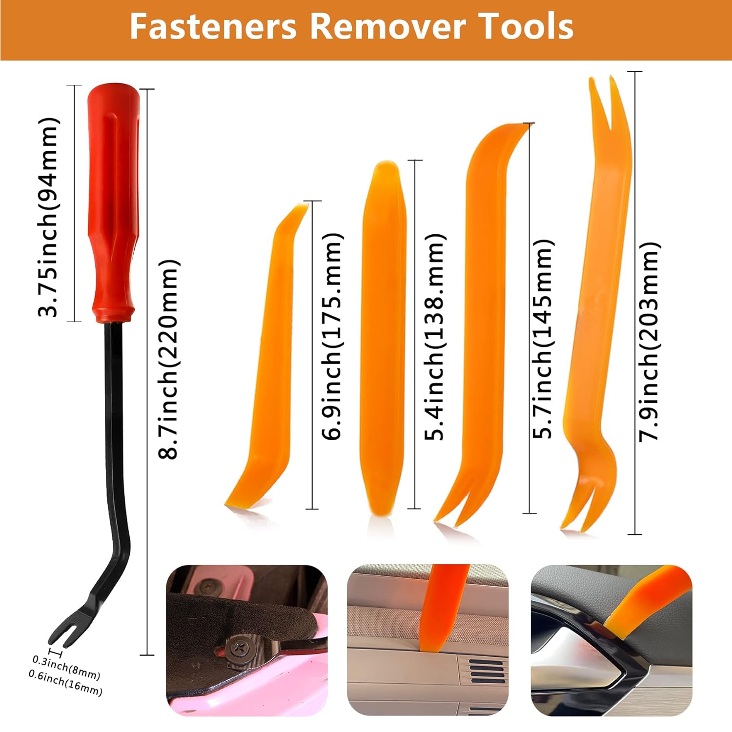 Set 845 clipsuri universale, Excitat, Sortiment de elemente de fixare ...