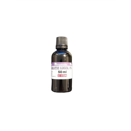 Solutie Lugol, antiseptic, 50 ml, Pro Natura - eMAG.ro