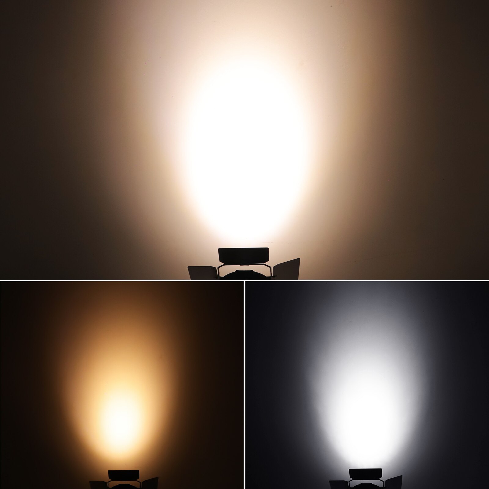 Scenic LED проектор, 120W, 8CH, DMX/звукови режими, регулируеми врати ...