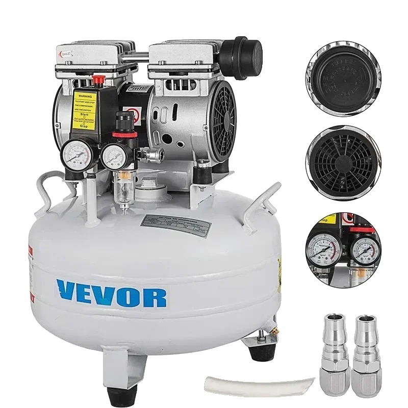 Compresor de aer, functionare fara ulei, zgomot redus - eMAG.ro