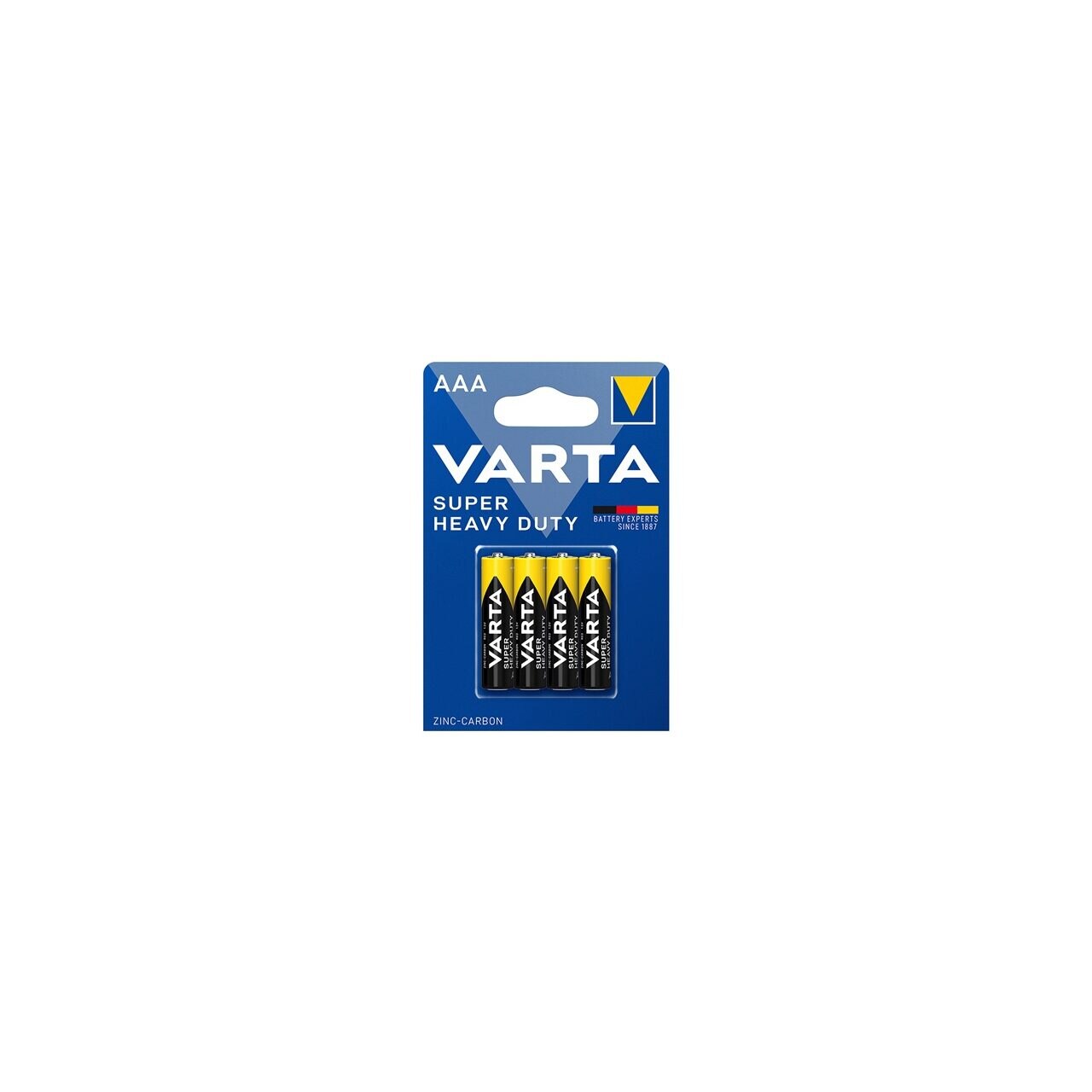 Set 4 baterii alcaline Varta Superlife, AAA, R03, 1.5 V - eMAG.ro