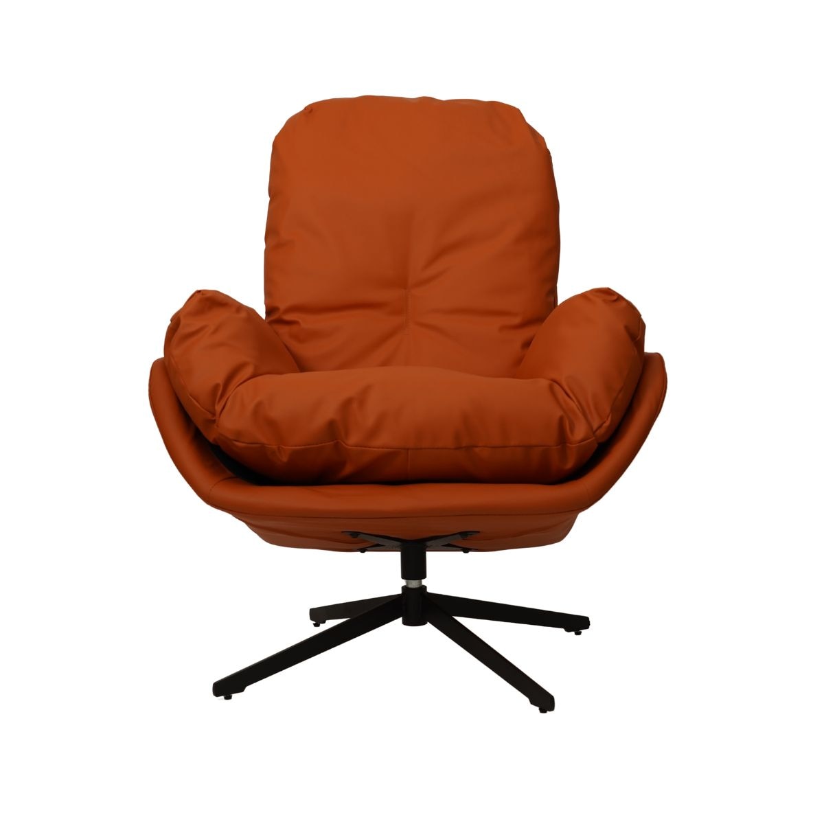 Fotoliu rabatabil, rotativ, piele artificiala si cadru metalic ...