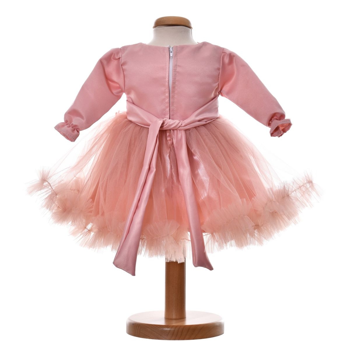 Set botez biserica fetita, 6 - 9 luni, trusou cu mesaj, lumanare tul si ...