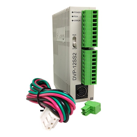 Modul de baza, PLC standard DVP12SS211S, 24 VDC, 8 intrari, 4 iesiri ...