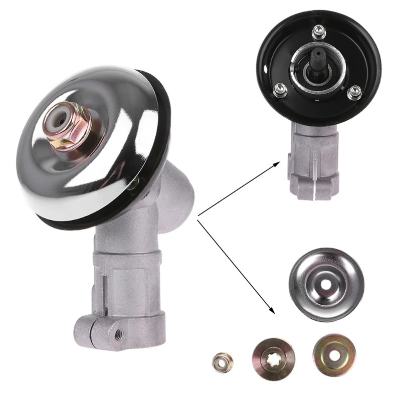 Angrenaj unghiular, cap rotativ motocoasa, diametru 26 mm, 4 dinti ...