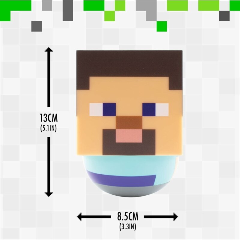 Paladone, Éjszakai fény, Minecraft: Steve Sway Light, Elemes, Vezeték ...